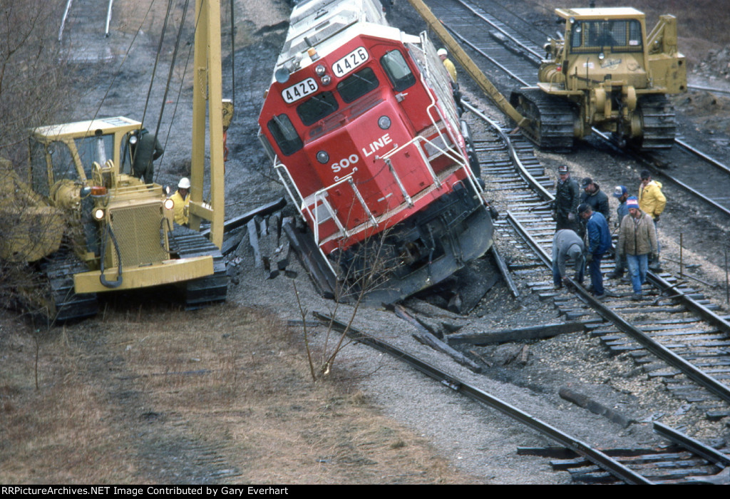 SOO 4426 Derailment